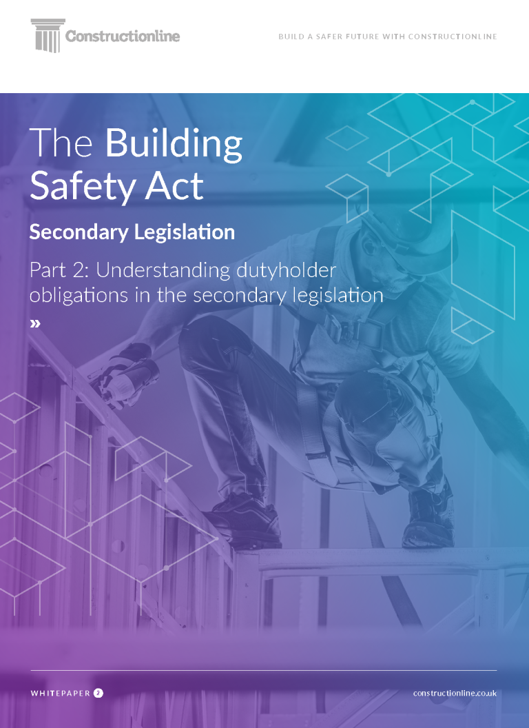 Building Safety Act Guidance | Constructionline