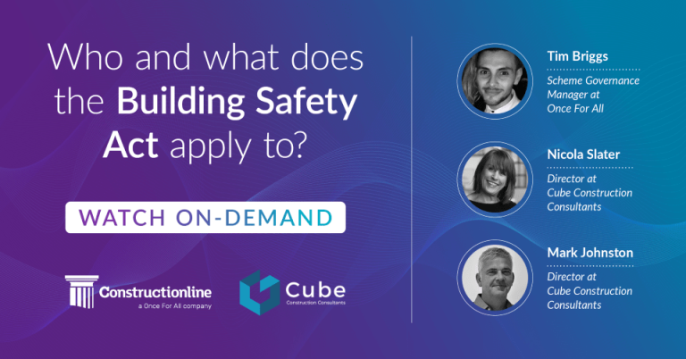 Who and what does the Building Safety Act apply To - Webinars ...